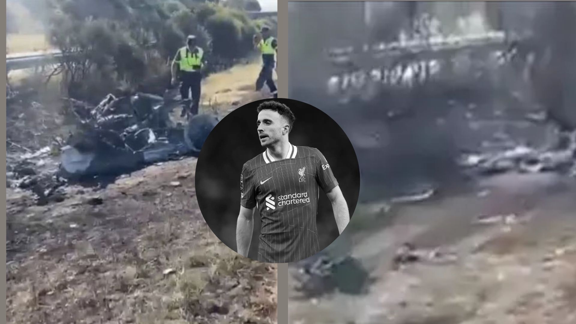 Graphic First Image Emerges from Scene of Diogo Jota’s Fatal Car ...