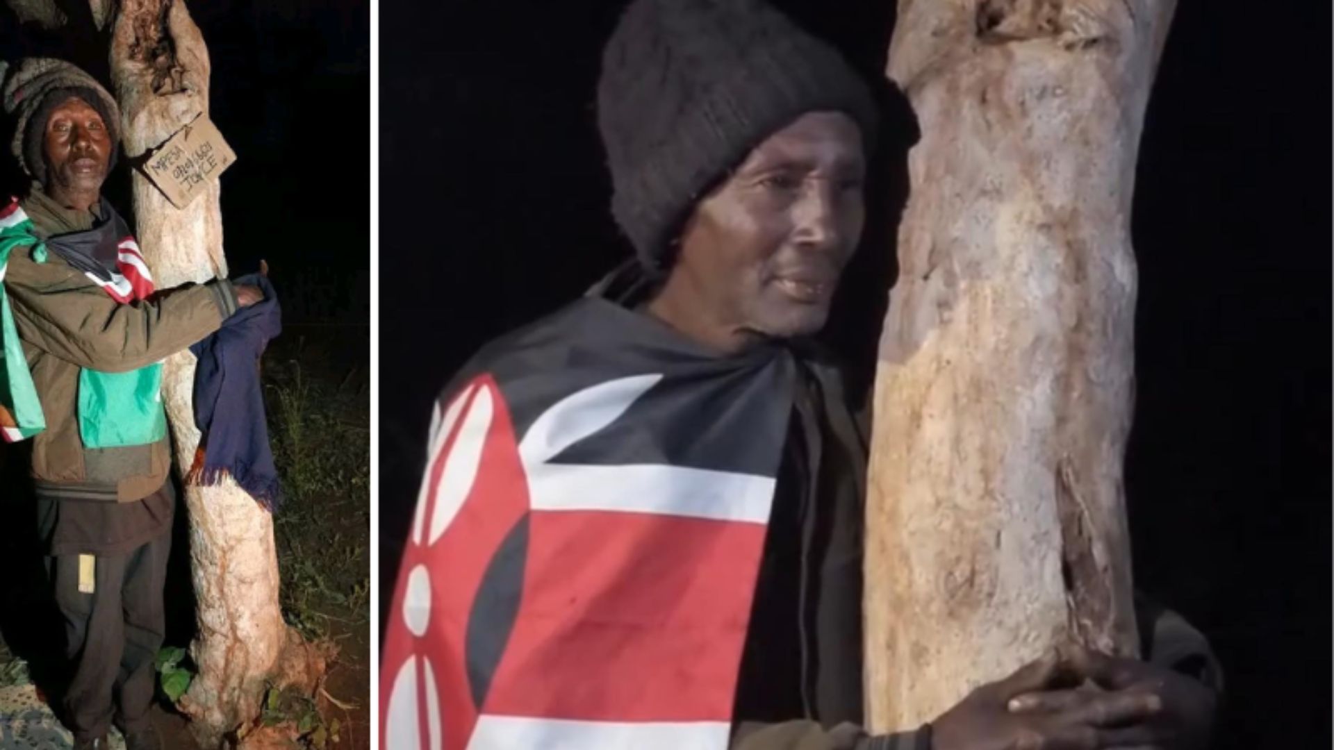 Watch: Meru Man’s 90-Hour Tree-Hug Exposed as ‘Cheating’ in Hilarious ...